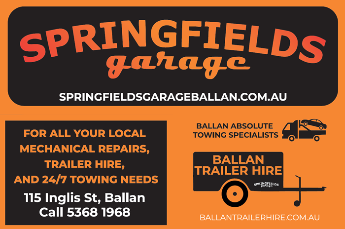 Springfields Garage Ballan Pty Ltd - Member Directory
